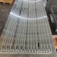 China 3003 Aluminum Liquid Cooling Plate with Precision Stamping Brazing for High Power Device Heat Dissipation for sale