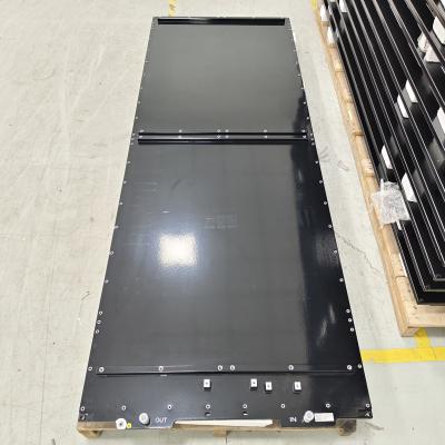 China Custom Stamped Aluminum Liquid Cooling Plate with Continuous Brazing for Energy Storage & IGBT Thermal Management for sale