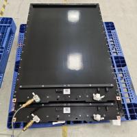 China Stamped Aluminum Battery Pack Lower Enclosure with Brazed Liquid Cooling Plate & PU Foam Insulation for sale