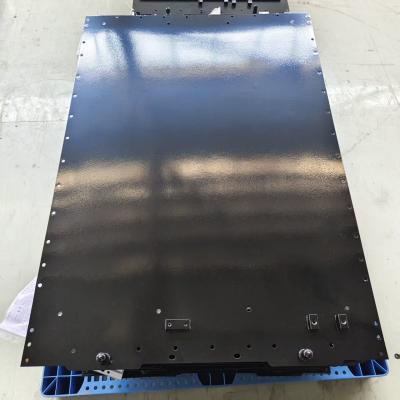 China High Precision Stamping CAB Brazing Liquid Cooling Tray With PU Foam Insulation Helium Leak Test Battery Thermal Management Cold Plate for sale