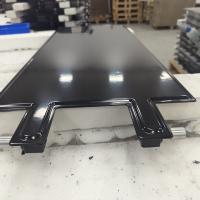 China High Precision Stamping CAB Brazing Liquid Cooling Tray With PU Foam Insulation Helium Leak Test Battery Thermal Management Cold Plate for sale