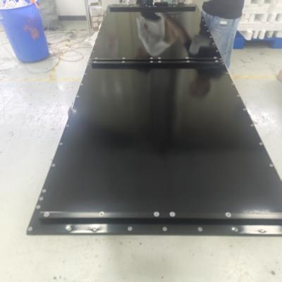 China Advanced Continuous Brazed Cold Plate Technology Precision Liquid Cooling for High-Power Electronics for sale