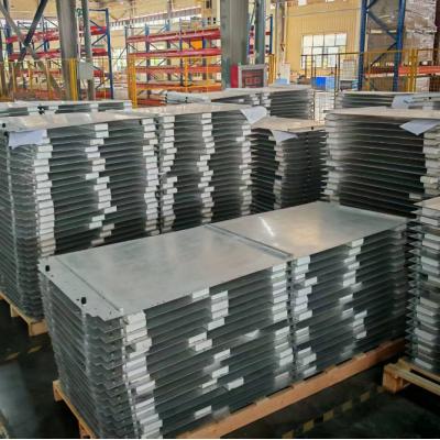 China Stamped Brazed & Serpentine Tube Liquid Cooling Plate for Prismatic EV Battery Packs for sale