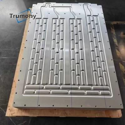 China Factory-Direct AL3003 Stamped Brazed 1P104S Liquid Cooling Plate for Utility ESS Applications for sale