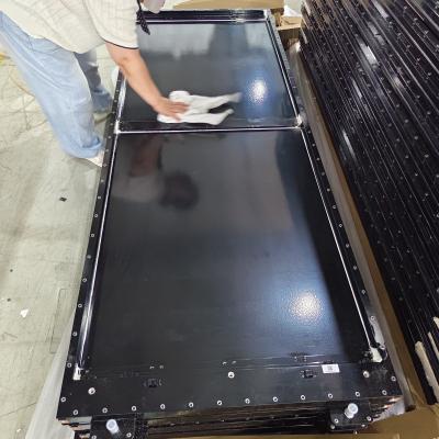 China Mass Production Continuous Brazing Aluminum Water Cooling Plate For ESS Battery Pack Liquid Cooling for sale