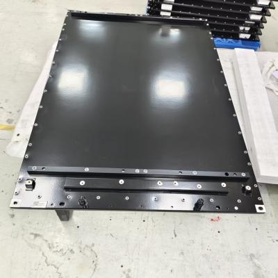China Lightweight Stamping Continuous Brazing Aluminum Water Cooled Plate Liquid Cold Plate For Compact ESS And Light EV Thermal Management for sale