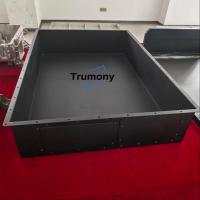 China Aluminum Battery Tray Bottom Enclosure 1060x616x120mm Friction Stir Welded 48S Bus Pack for sale