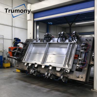 China Aluminum Battery Tray Bottom Enclosure 700x500x110mm Friction Stir Welded 30S Low Speed EV for sale