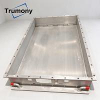 China Aluminum Battery Tray Bottom Enclosure 1500x800x170mm Extruded Welded 108S Truck for sale