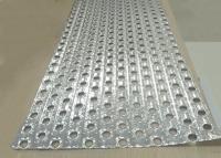 China Fin Strip With Hole Aluminum Extrusion Profiles For Heat Exchange Materials for sale