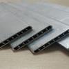 China Auto Air Conditioner Aluminum Car Parts Extruded Channel Multi - Port Tube for sale
