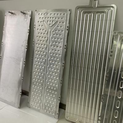 China 6061 Mill Finish Extrusion Punching Aluminum Cooling Plate for sale