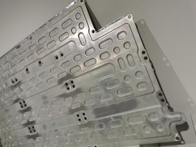 China 3003 4343 7072 Aluminum Liquid Cooling Plate For Prismatic Battery for sale