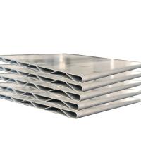 China Heat Exchanger Aluminum Microchannel Tube Rectangle Round Shape for sale