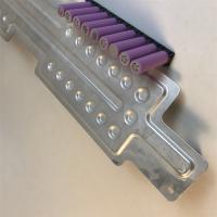 China Micro Port EV Battery Aluminum Cold Plates Extruded Silver for sale