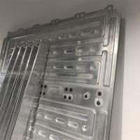 China 3003 Alloy Power Semiconductors Aluminum Cooling Plate Silver for sale
