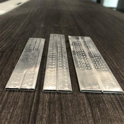 China Flat Oval Aluminum Tube For CAC High Frequency Welded for sale