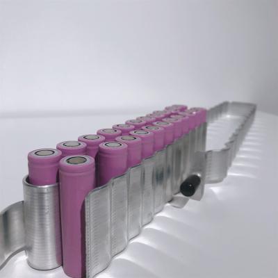 China Electric Vehicle Aluminium Cooling Tube For 18650 Cell Cylindrical Battery for sale