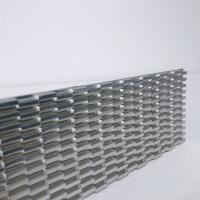 China Aluminum Lanced Offset Folded Fin Heat Sink For Car Radiator for sale