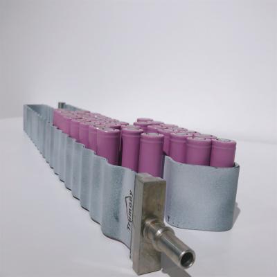 China Microchannel Automobile Aluminum Cooling Tube Serpentine Shape Extruded for sale