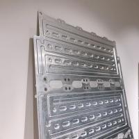China Battery Pack Heat Exchanger Aluminium Cooling Plate Mill Finish for sale