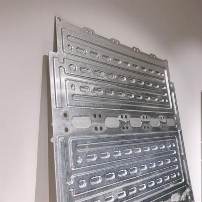 China Battery Pack Heat Exchanger Aluminium Cooling Plate Mill Finish for sale