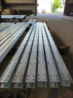 China Customized Galvanized I Beam Retaining Wall Optimal Solution For Long Lasting And Sturdy Retaining Walls for sale