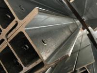 China Retaining Wall Support Galvanised Sleeper Posts With Welded Connection Type And Galvanized Finish for sale