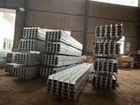China Retaining Wall Support Galvanised Sleeper Posts With Welded Connection Type And Galvanized Finish for sale