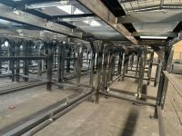 China Steel Electrical Cabinet Support Structure For Wind Tower Base Customized for sale
