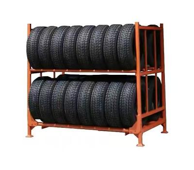 China Steel Shelf Designed Specifically For Tires Maximize The Use Of Warehouse Tire Storage Space for sale