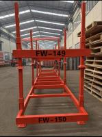 China Maximize Storage Capacity with Double Deep Pallet Racking System in Blue/Orange/Red/Grey Steel for sale