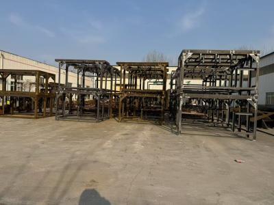 China Steel Wind Turbine Base Electrical Enclosure Stand For Supporting Electrical Cabinet On Bottom Of Wind Tower for sale