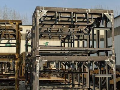 China Steel Electrical Cabinet Support Structure For Wind Tower Base Customized for sale