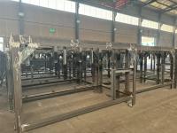 China Wind Turbine Base Electrical Enclosure Stand With Hot Dip Galvanized Finish And Load Capacity Up To 10 Tons for sale