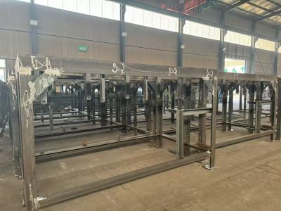 China Wind Turbine Base Electrical Enclosure Stand With Hot Dip Galvanized Finish And Load Capacity Up To 10 Tons for sale