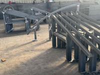 China Wind Turbine Base Electrical Enclosure Stand With Hot Dip Galvanized Finish And Load Capacity Up To 10 Tons for sale