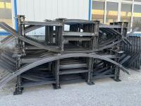 China Wind Turbine Base Electrical Enclosure Stand With Hot Dip Galvanized Finish And Load Capacity Up To 10 Tons for sale