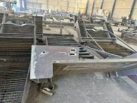 China Heavy Duty Steel Outdoor Stairs For Residential Commercial Use for sale