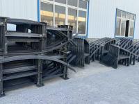 China Hot Dip Galvanized Steel Structure Platform Supporting Electrical Cabinet On Bottom Of Wind Tower for sale