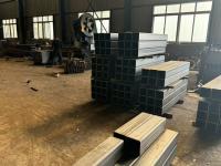 China Galvanized Rectangular Steel Tubing Anti Corrosion Rectangular Hollow Tube For Construction for sale