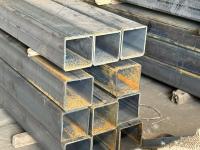 China Galvanized Rectangular Steel Tubing Anti Corrosion Rectangular Hollow Tube For Construction for sale