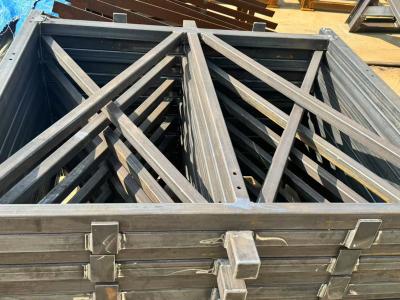 China Customizable Structural Steel Components Pre Fabricated Steel Beams Columns For Residential Commercial Construction Projects for sale