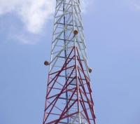 China 5G Communication Hot Dip Galvanized Triangle Angle Steel Communication Tower Suitable For Mobile Network And Broadcast Transmission for sale