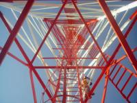 China 5G Communication Hot Dip Galvanized Triangle Angle Steel Communication Tower Suitable For Mobile Network And Broadcast Transmission for sale