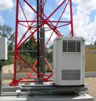 China 4G 5G Base Station Coastal Area Hot Dip Galvanized Telecommunication Angle Steel Tower for sale
