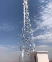 China Customizable Quadrangular Angle Steel Communication Telecom Tower In Accordance With ISO 9001 Standard for sale