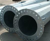 China Customizable Hot Dip Galvanized Single Tube Communication Tower Easy To Install And Supports 4G 5G for sale