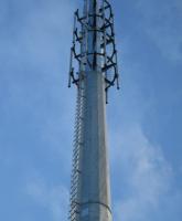 China Economical And Efficient Single Tube Communication Tower With ISO Certified for sale