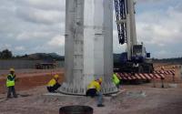 China Customizable Single Tube Tower Suitable For Mobile Network Coverage Best Signal Transmission Solution for sale
